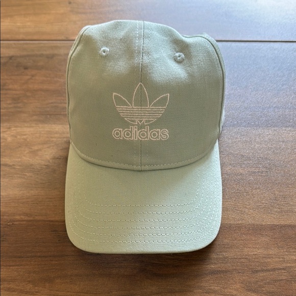 adidas | Accessories | Adidas Light Green Logo Cap | Poshmark